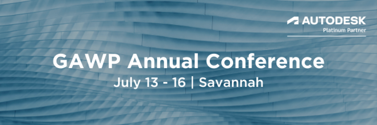 Join us in Savannah for the GAWP Conference this July. | Symetri.us